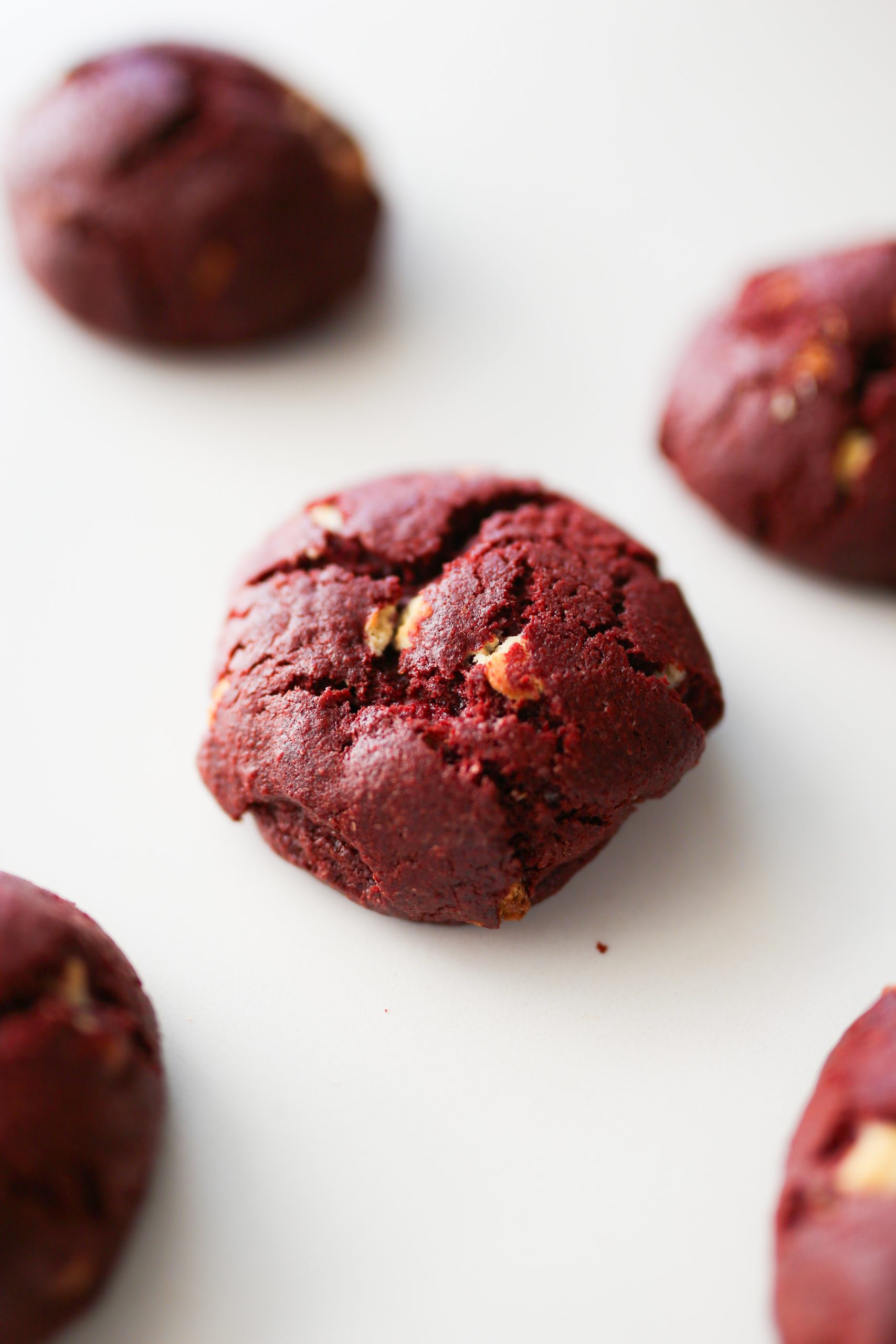 Red Velvet Cheese Mochi Cookie 紅絲絨芝士麻糬曲奇 (single pack) - Miss Pisces ...